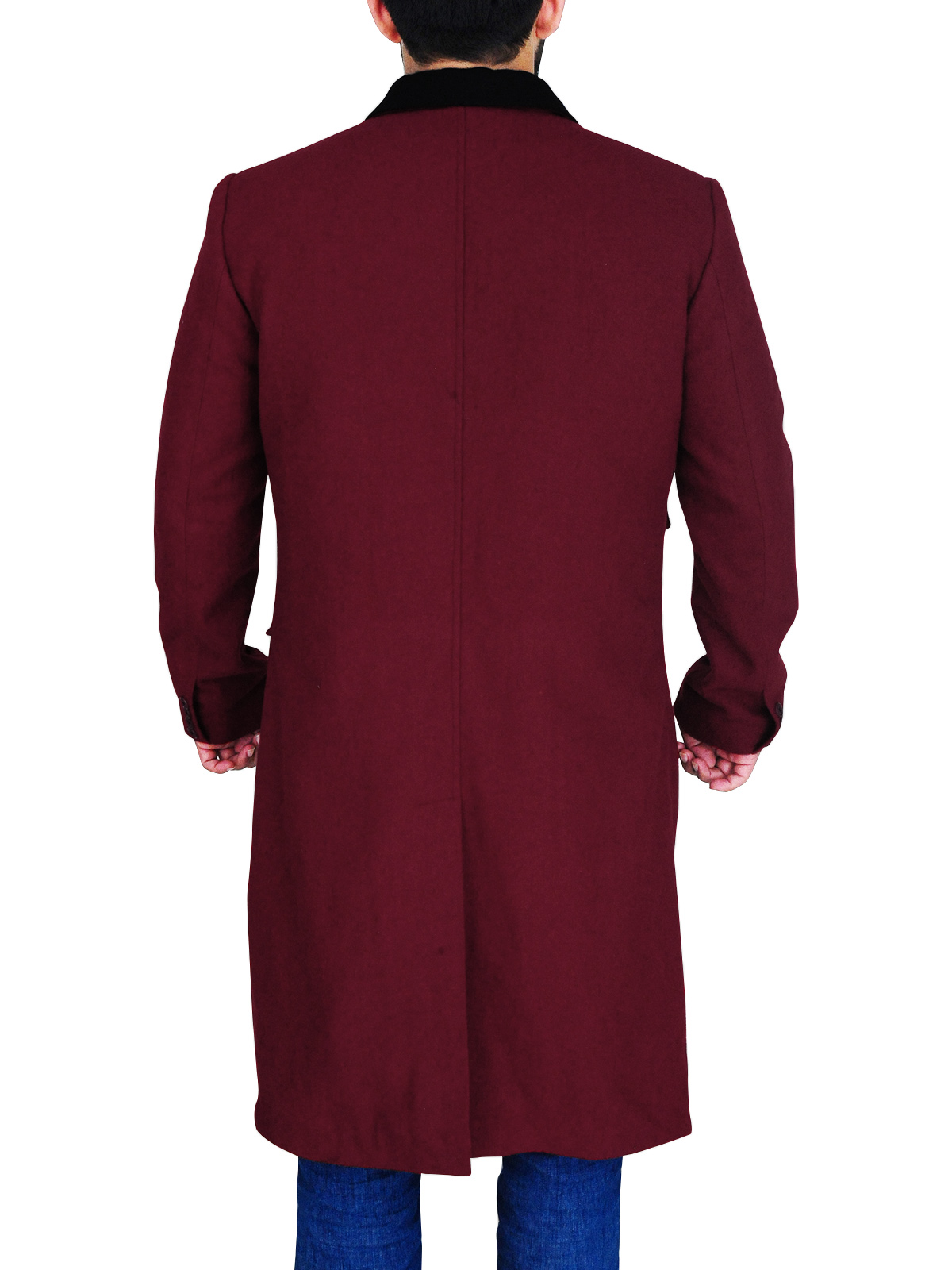Stylish Maroon Wool Coat For Men | Men Jacket | Mauvetree.com