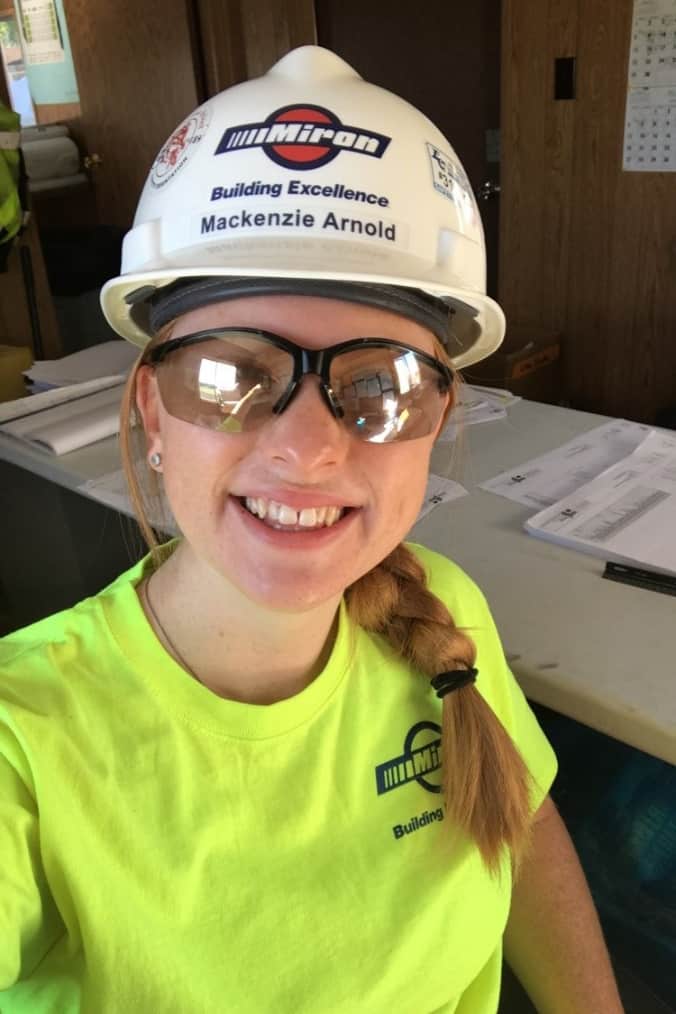 Miron Construction | MEET THE MIRON INTERN: MACKENZIE ARNOLD