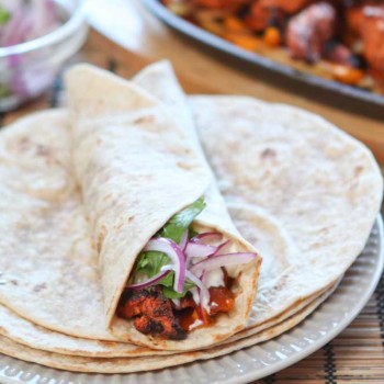 Tandoori Chicken Wraps - Full Recipe | MongolianKitchen.com