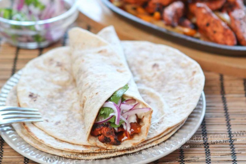 Tandoori Chicken Wraps - Full Recipe | MongolianKitchen.com
