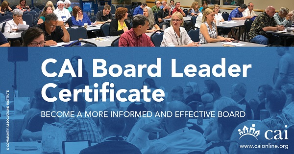 CAI Board Leader Certificate Course
