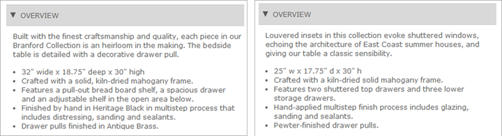 Tips for Better Product Descriptions on Websites