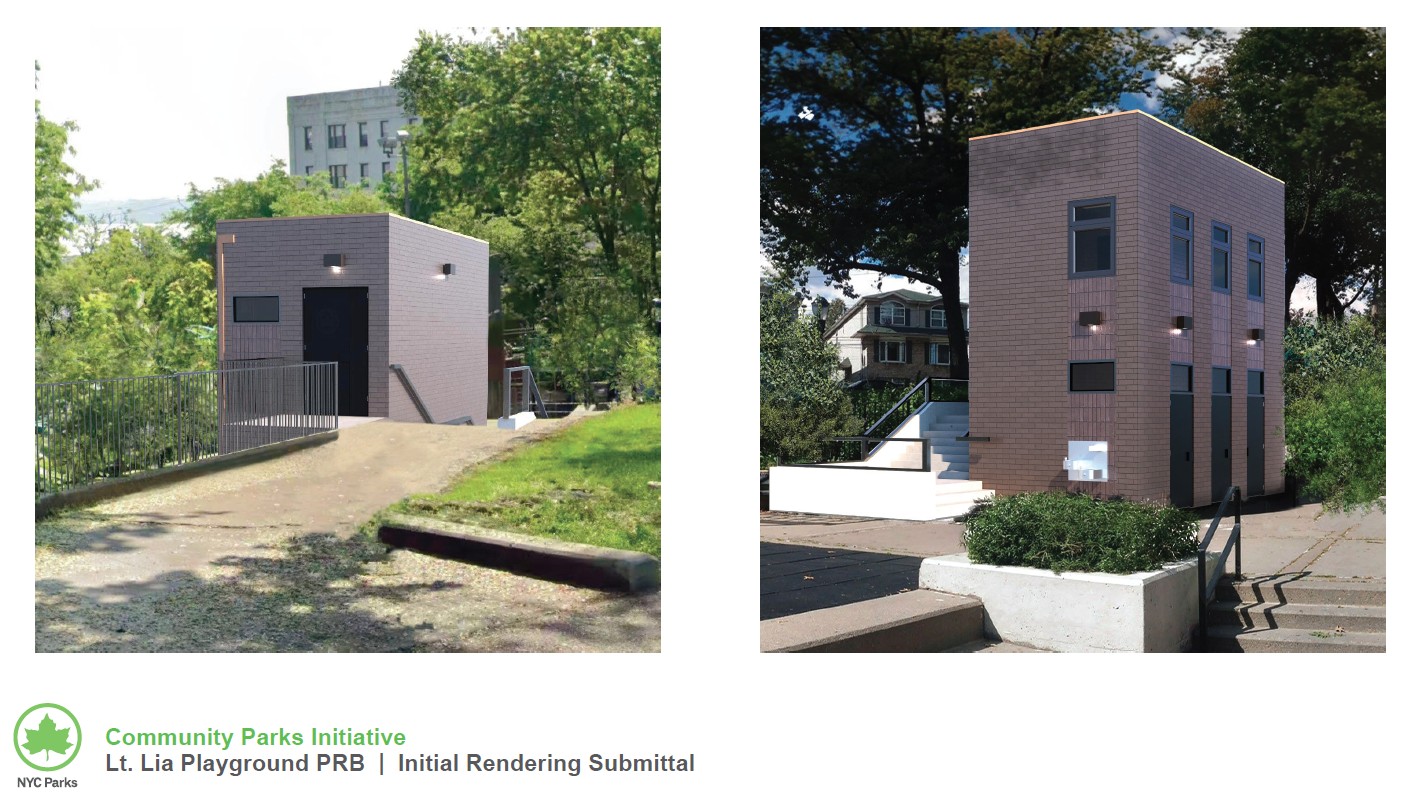 Lt. Lia Playground Public Restroom Building Reconstruction : NYC Parks