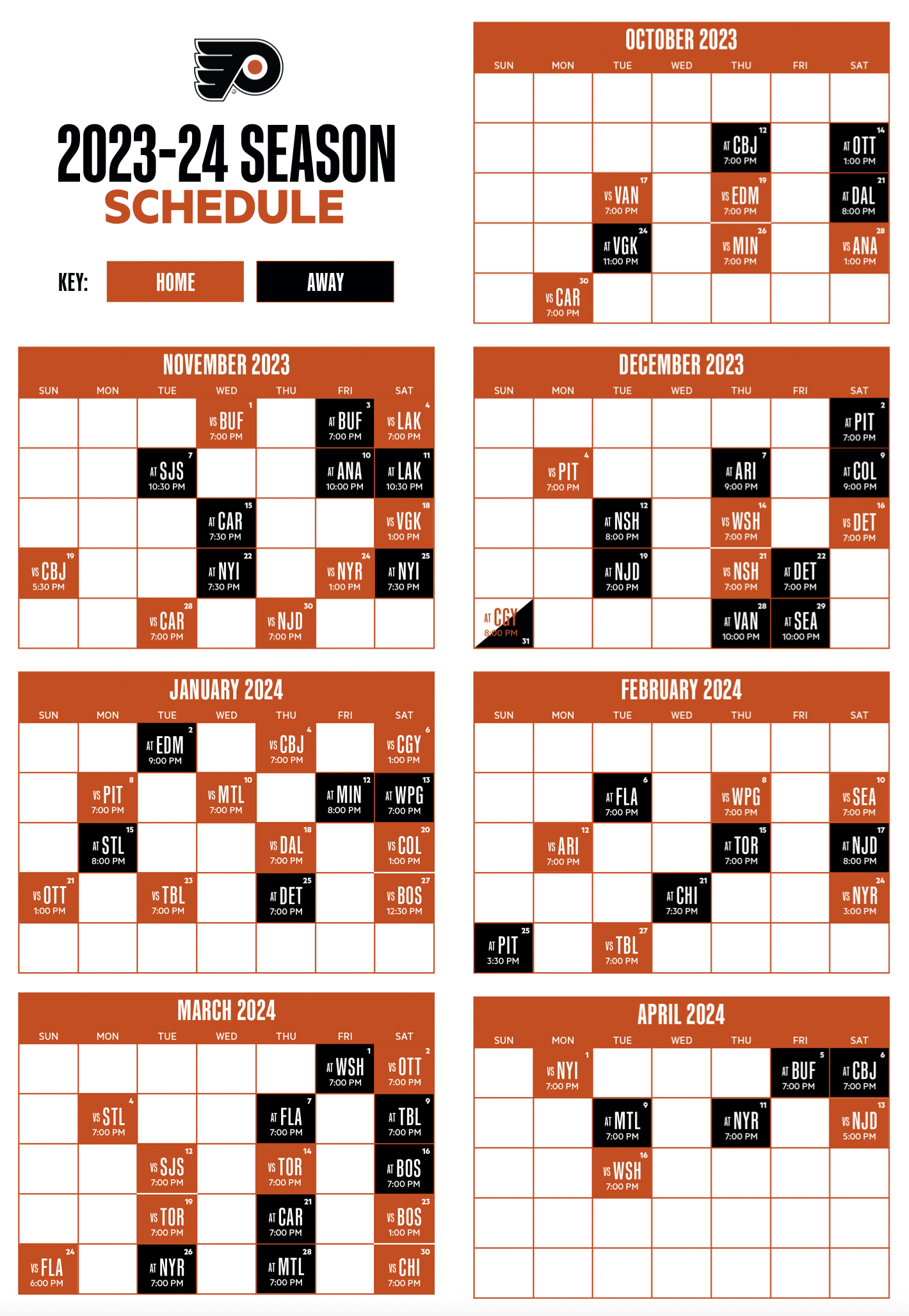15 Must-See Flyers Home Games