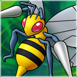 Beedrill ex Shiny Super Rare · Shining Revelry (A2b) #107 · Pokémon TCG ...