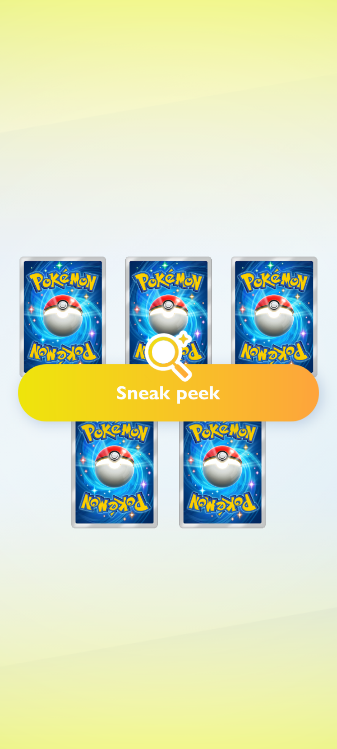 Sneak Peek Campaign | Pokémon Zone