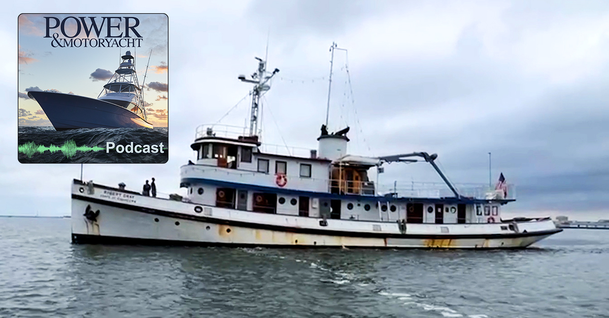 Meet the 90-year-old R/V Robert Gray - Power & Motoryacht