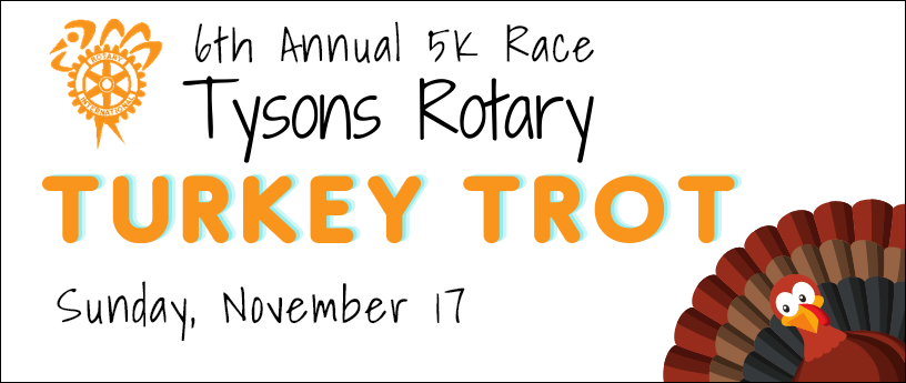 Race Registration - Run | 2024 Tysons Rotary 5K Turkey Trot