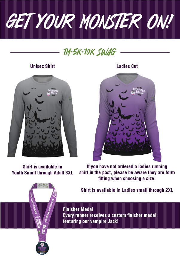 1M/5K/10K Swag | Chicago Race Management