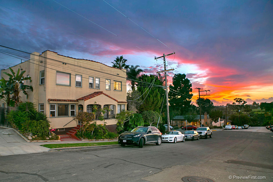 2909-2915 Juniper San Diego, California by Ruth Ann Deetz