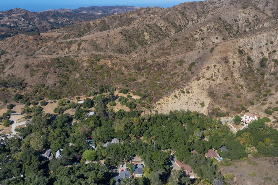 17232 Harding Canyon Majestic Canyon, California by Russell Taylor