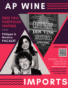 AP Wine Imports – AP Wine Imports 2022 Fall Portfolio Tasting featuring ...