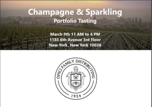 Opici Family Distributing – Spring Champagne & Sparkling Tasting ...