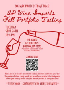 AP Wine Imports – AP Wine Imports Fall 2024 Portfolio Tasting - Boston ...