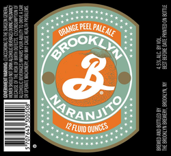 Brooklyn Brewery, Naranjito Orange Peel Pale Ale