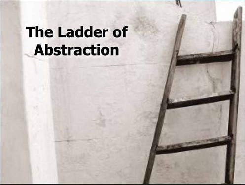 Abstraction ladder - Herb Zinser - Science 013