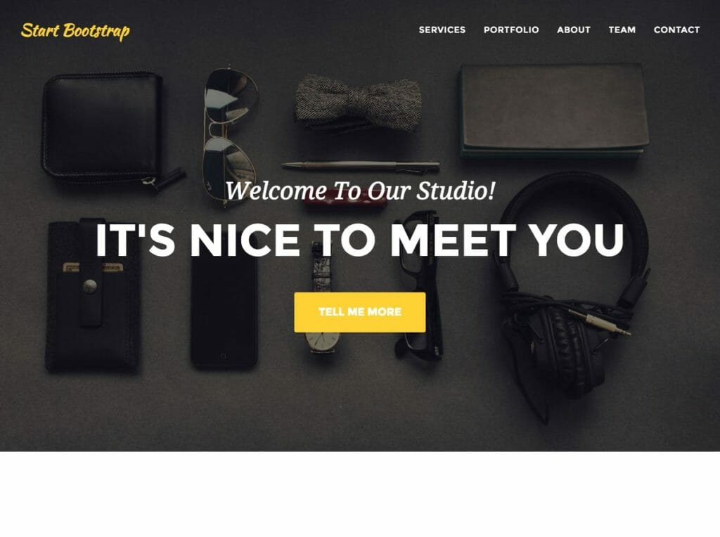 Showcase Your Skills With These 15 Free Portfolio Templates - WIREDGORILLA