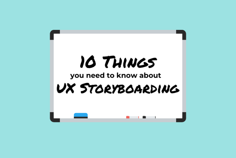 10 Things You Need to Know About UX Storyboarding - Skillcrush