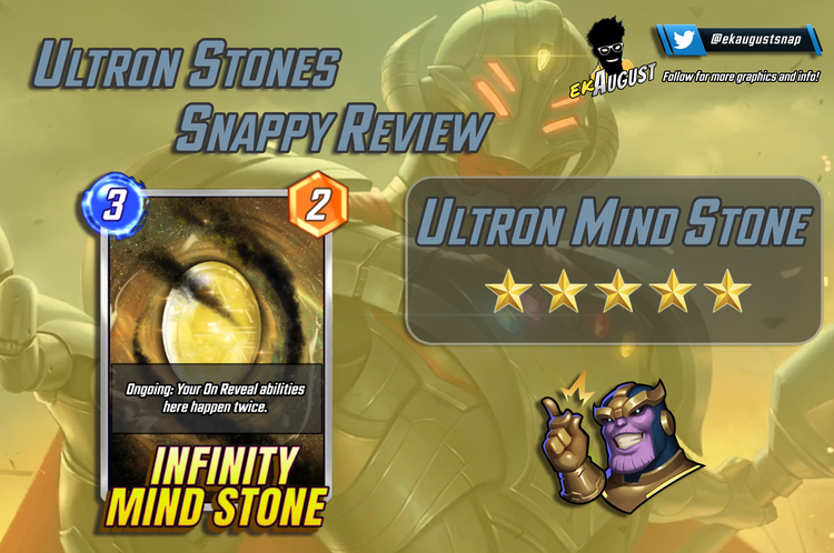 Snappy Review - Infinity Ultron’s Stones - snap.fan
