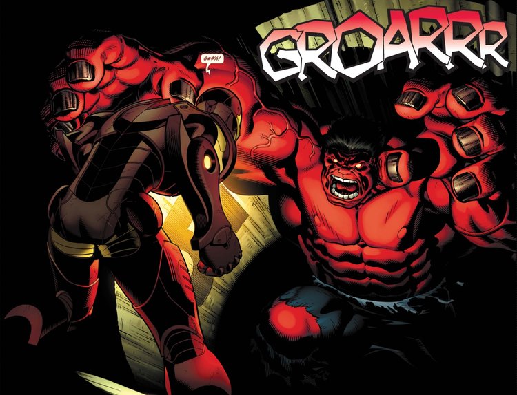 Card Preview - Red Hulk - snap.fan