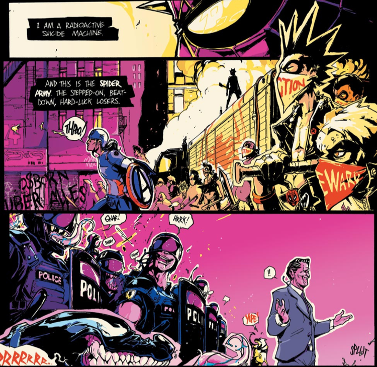 Spider Punk + Web Sling - Card Preview - snap.fan