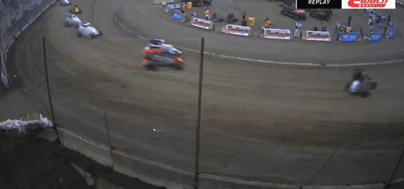 The 2024 Chili Bowl flip count in GIFs