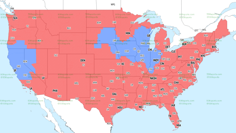 NFL coverage map Week 14: NFL TV map broadcast info for Sunday's games ...