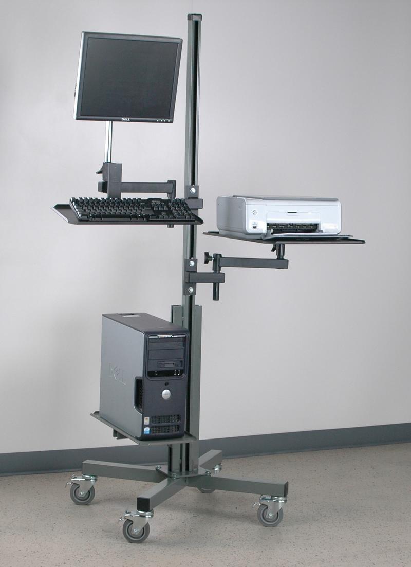 Stackbin -- Computer Stations -- Basic Mobile Computer Tower