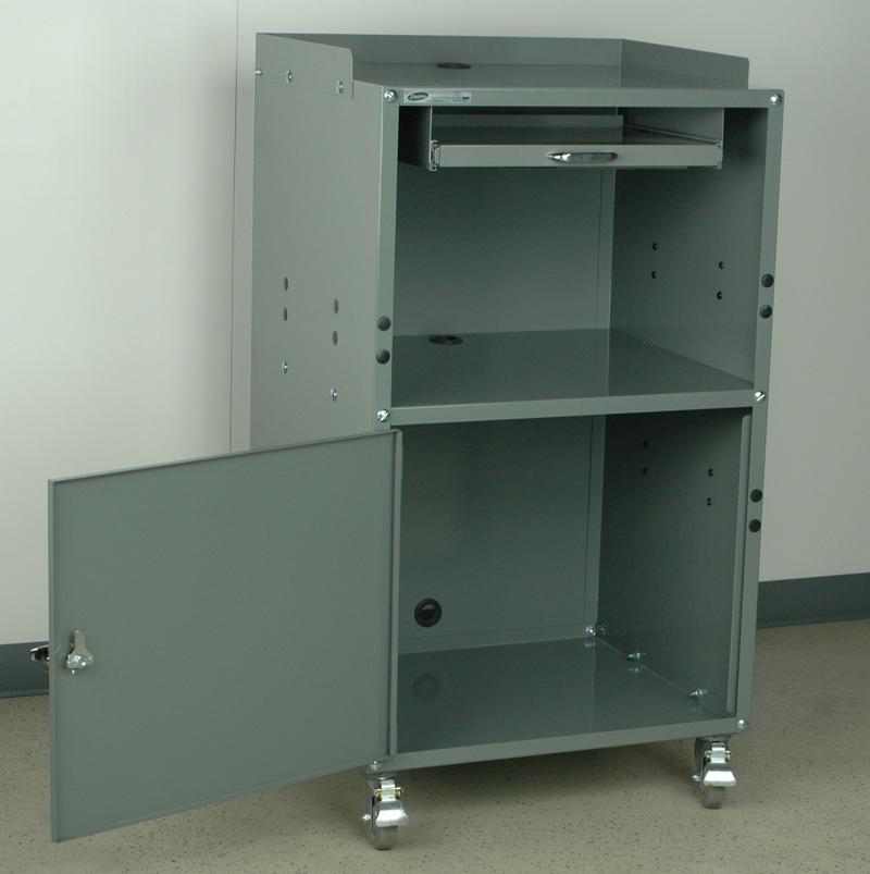 Stackbin -- Computer Stations -- Mobile Computer Cabinet