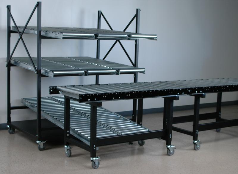 Stackbin Custom Projects 15 Lean Manufacturing Conveyor Workstation - Riset
