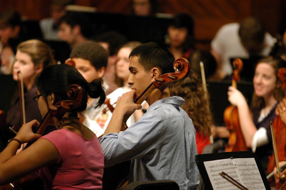 Harvard-Radcliffe Orchestra rehearsal | Arts | The Harvard Crimson