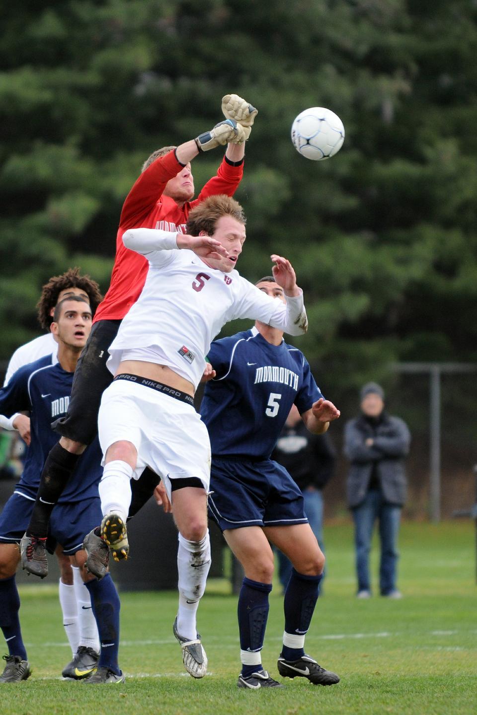 NCAA Men's Soccer vs. Monmouth | Sports | The Harvard Crimson