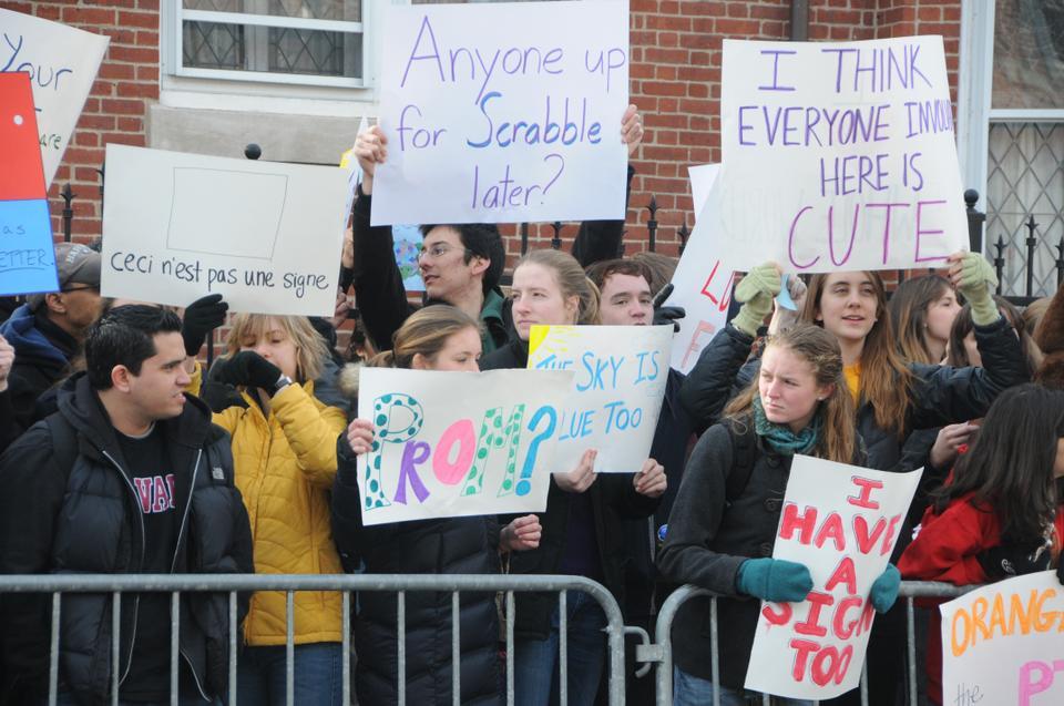 Hilarious Protest Signs | Flyby | The Harvard Crimson