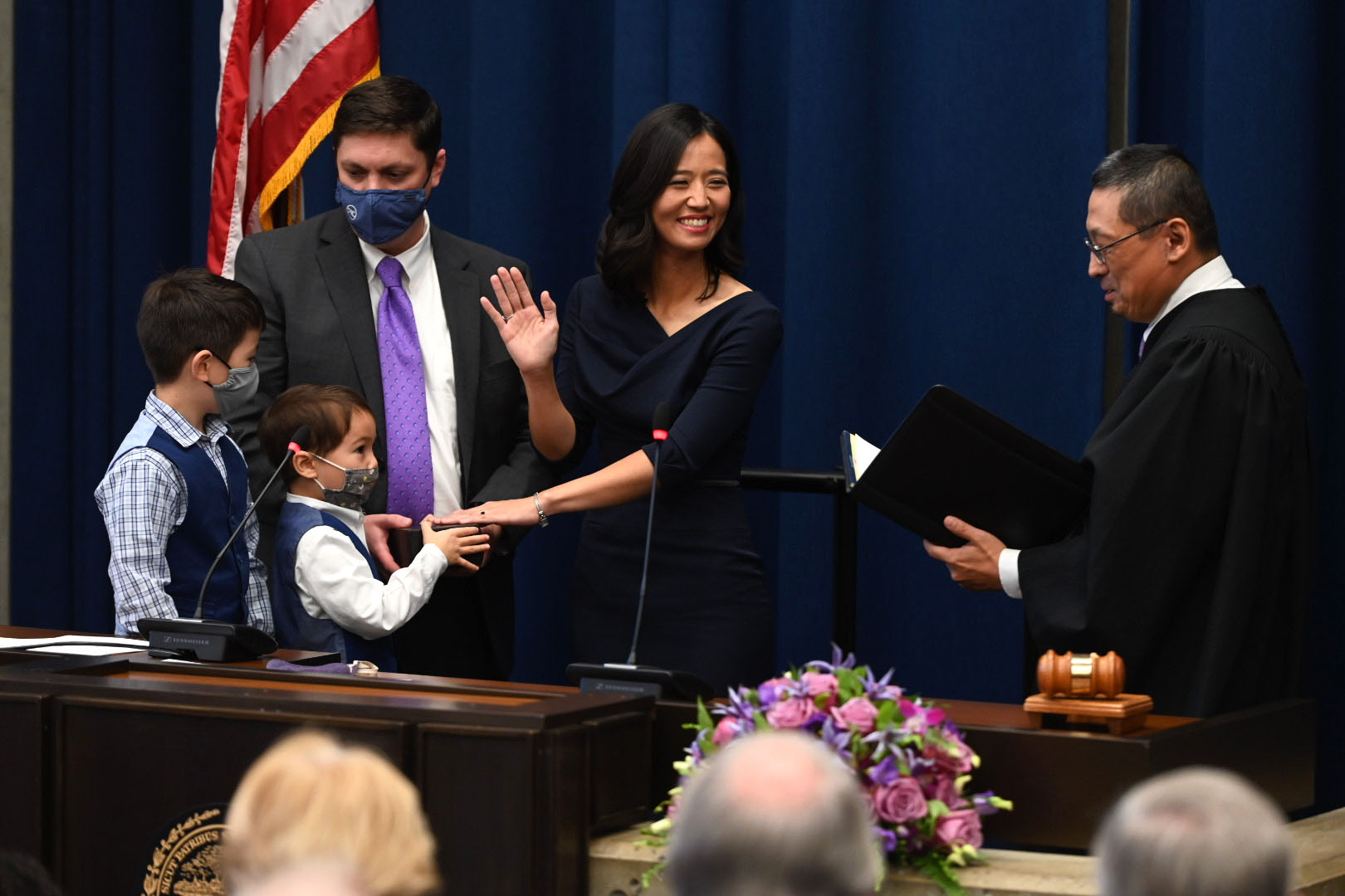 Michelle Wu ’07 Inaugurated as Boston’s 56th Mayor | News | The Harvard ...