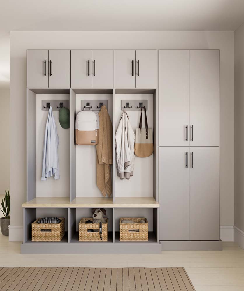 Entryway Locker Storage | EasyClosets