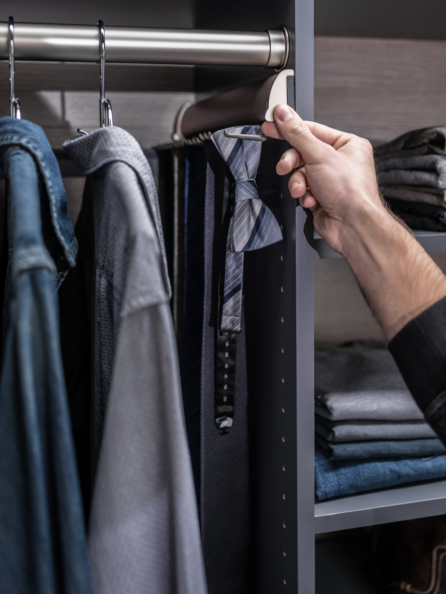 Slanted Shoe Shelves | EasyClosets