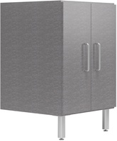 24" Deep x 24" Wide Base Cabinet with Doors | EasyGarage