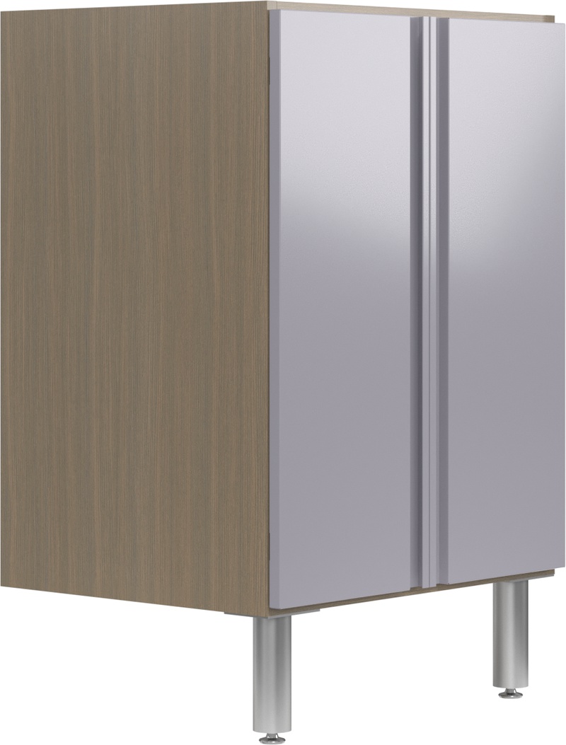 19" Deep x 24" Wide Base Cabinet with Doors | EasyGarage