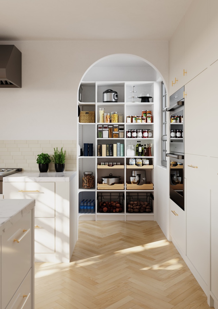 White Pantry | ProClosets