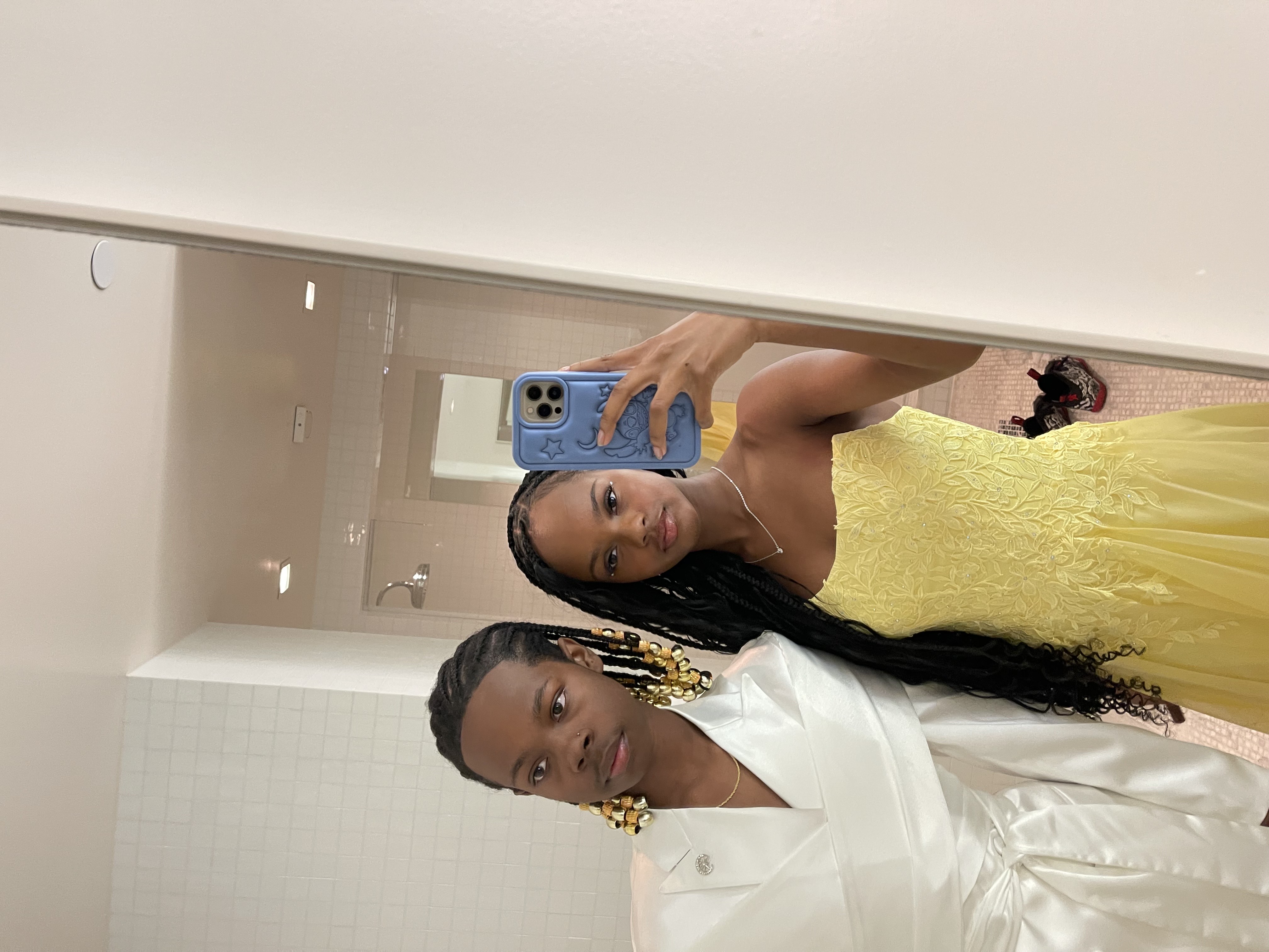 Braelyn and Brielle Rankins on "Mufasa: the Lion King"