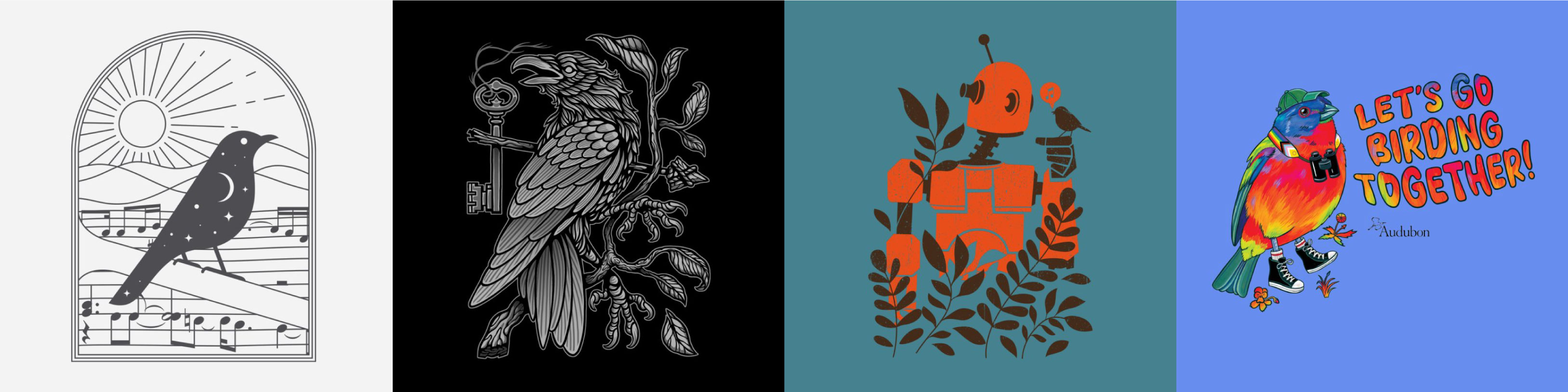 Bird On It. Shop the winning designs! | Threadless