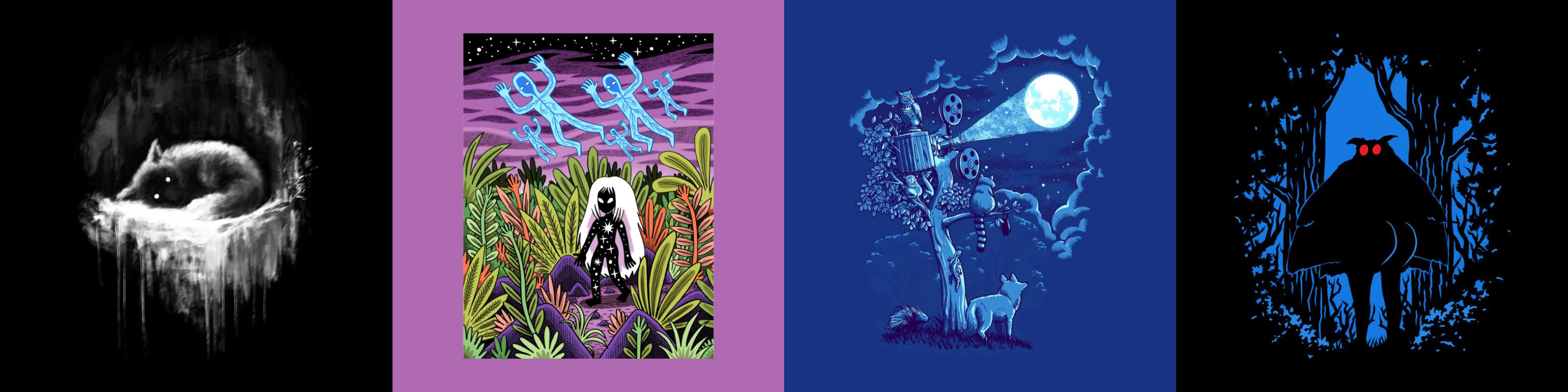 Nocturnalism. Shop the winning designs! | Threadless