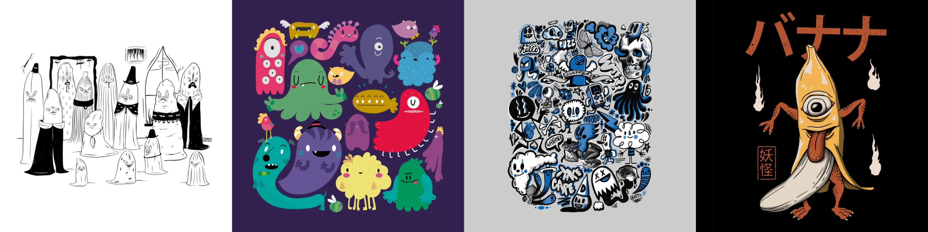 Strange Creatures. Shop the winning designs! | Threadless