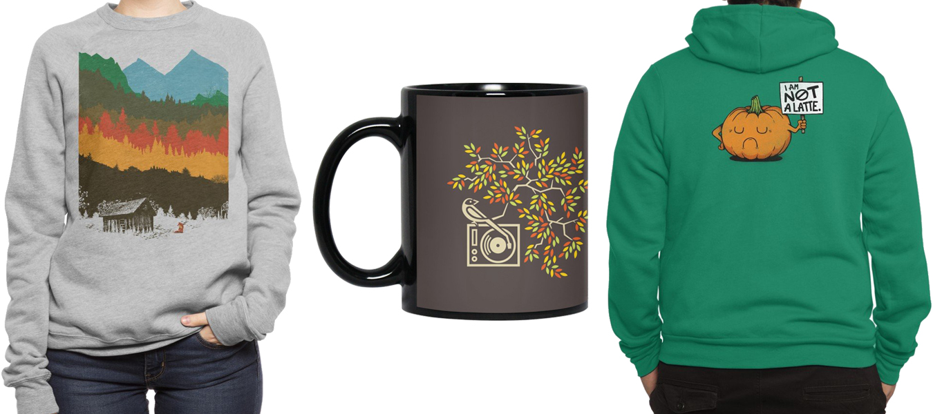 Seasons: Autumn. Shop the winning designs! | Threadless