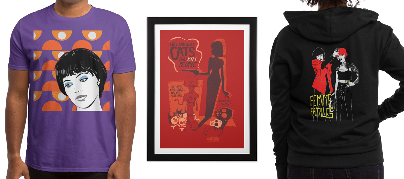 Nouvelle Vague. Shop the winning designs! | Threadless