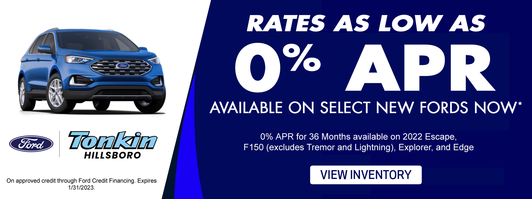 Featured Ford Specials | Tonkin Hillsboro Ford | Portland