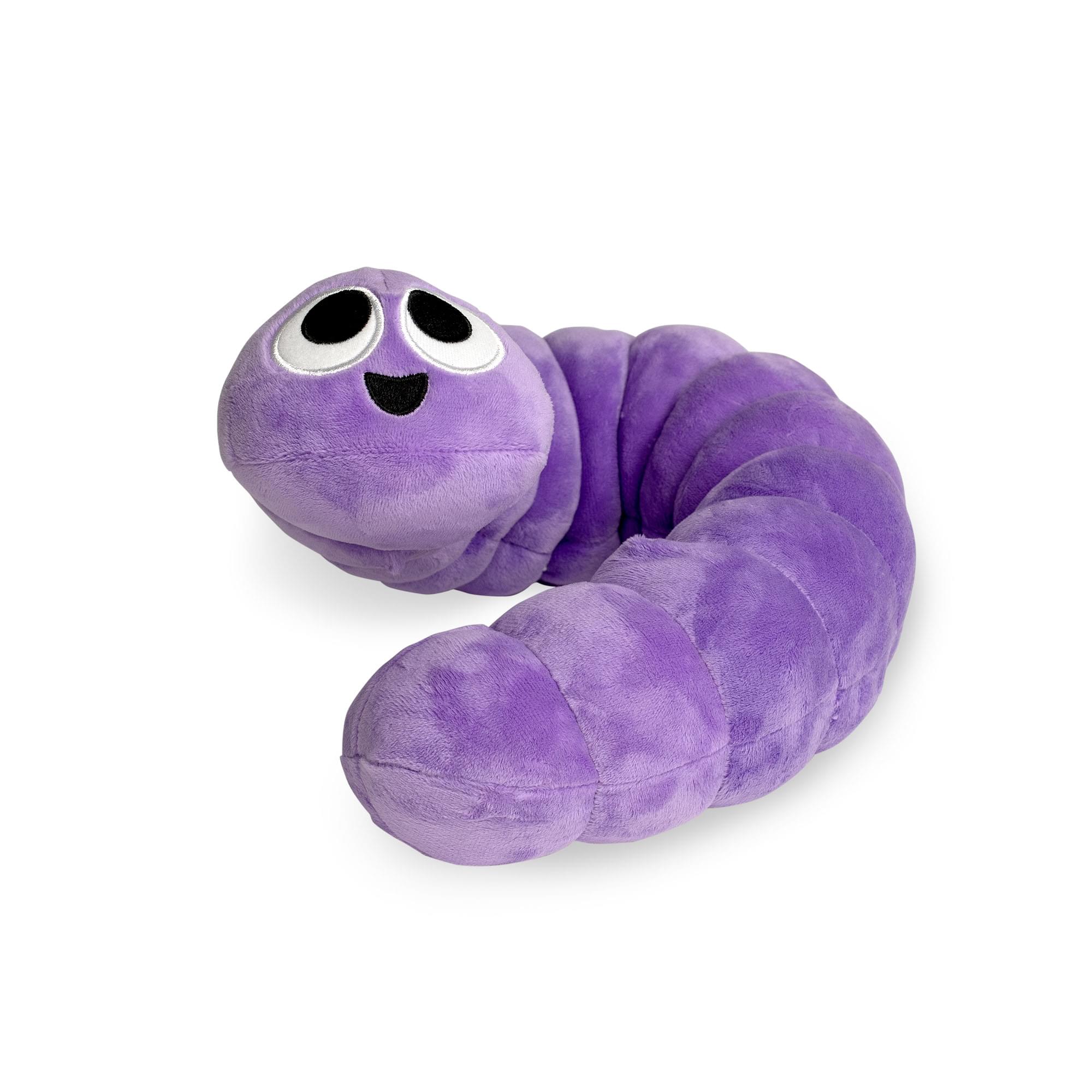 Bonkers Toy Co. Slither IO Jumbo 24 Inch Bendable Plush | Purple