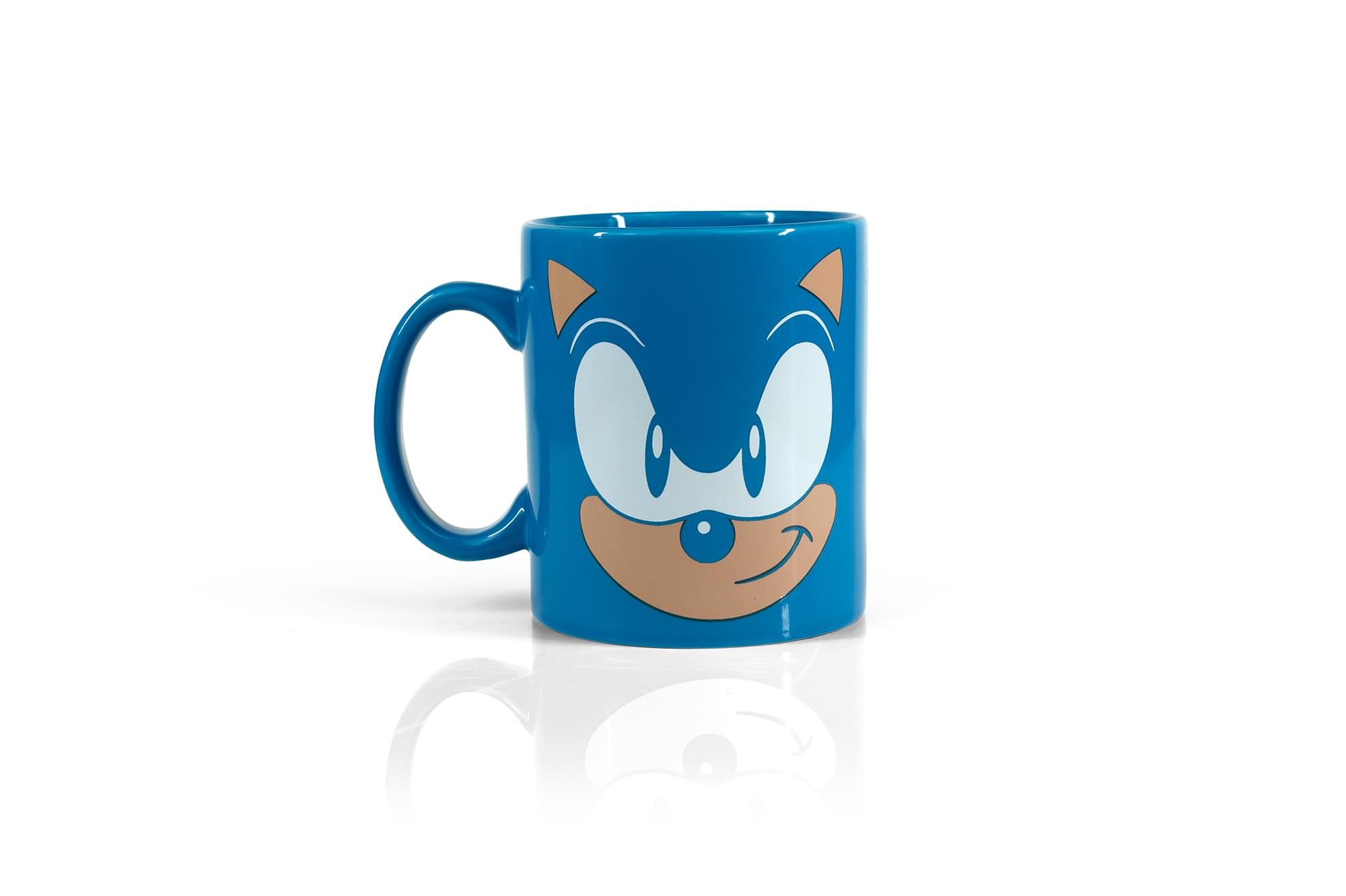 Just Funky Sonic The Hedgehog Blue 16oz Ceramic Coffee Mug