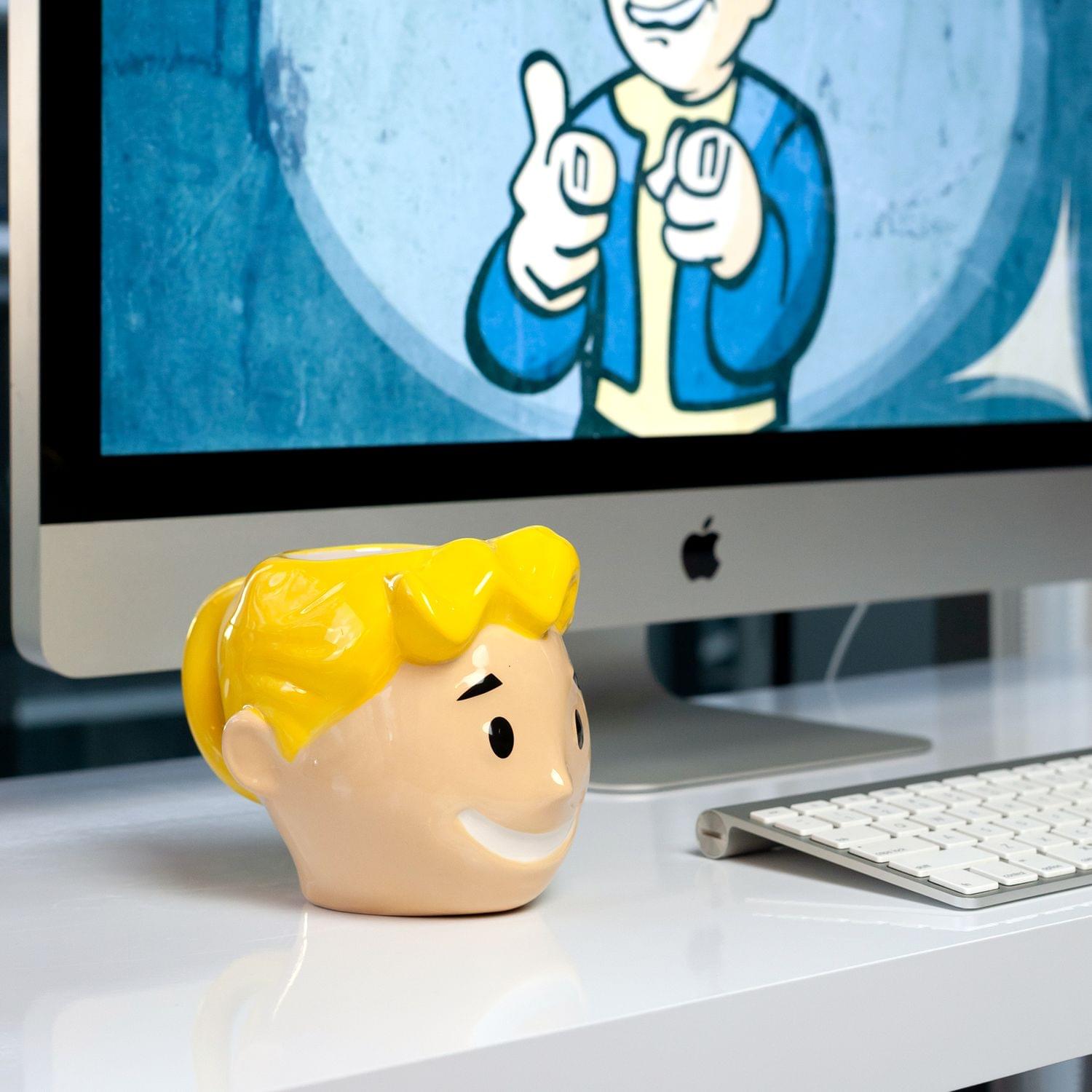 Fallout Vault Boy Ceramic Mug | Official Fallout Drinking Cup | Holds ...