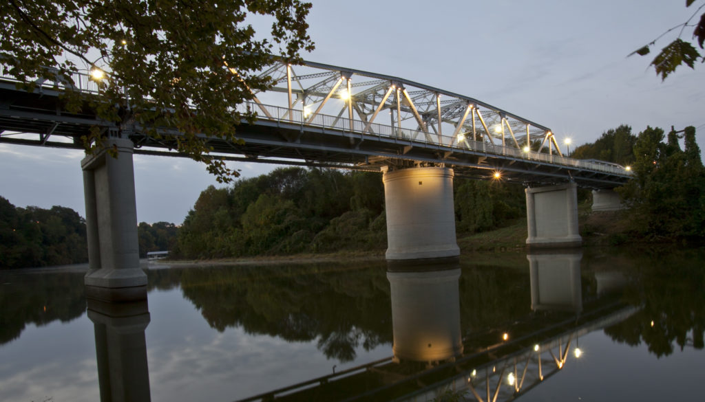 ColumbusMS_BridgeAtNight - Columbus MS